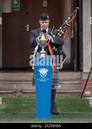 Alloa, Scotland, UK. April 21st 2024: The Championship & League One Cup ...
