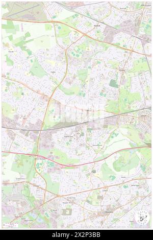 A map of Southall, London Stock Photo - Alamy