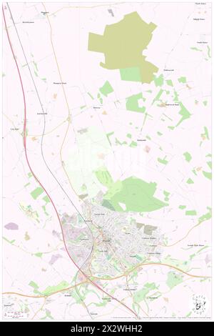 Road Map of Penrith, England Stock Photo - Alamy