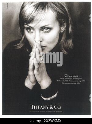 1990s USA Tiffany & Co Magazine Advert Stock Photo - Alamy