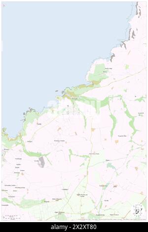 Map of Boscastle Stock Photo - Alamy