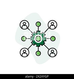 Association Analysis Vector Icon Design Stock Vector Image & Art - Alamy