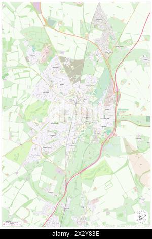 Road Map of Winchester, England Stock Photo - Alamy
