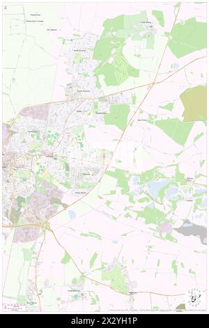 Road Map of King's Lynn,England Stock Photo - Alamy