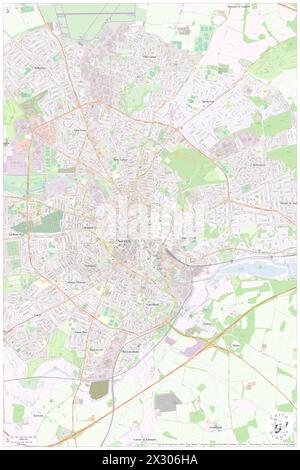 Road Map of Norwich, England Stock Photo - Alamy