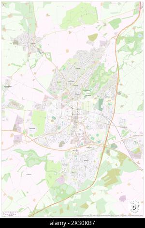 Road Map of Kilmarnock, Scotland Stock Photo - Alamy