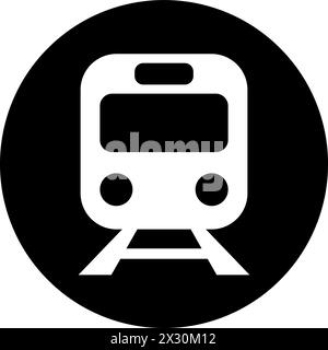 Tram icon as symbol for web page design of passenger transport Stock ...