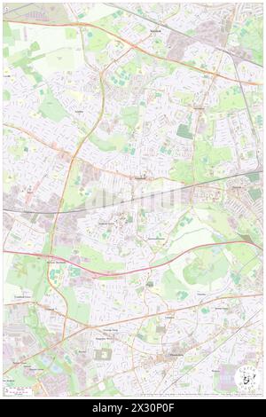 A map of Southall, London Stock Photo - Alamy