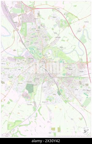 Road Map of Carlisle, England Stock Photo - Alamy