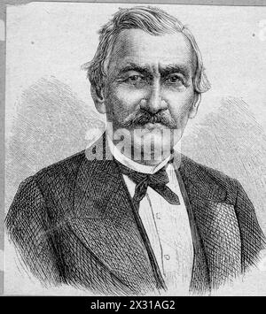 Gottfried Semper, 1803 - 1879, German architect, builder of the ...