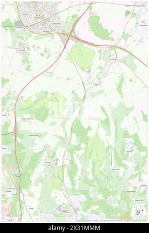 Map of Eynsford Kent Stock Photo - Alamy