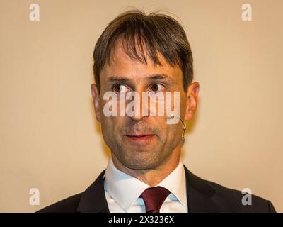 Informationsveranstaltung zum Atommüll Endlager Roman Mayer, Vizedirektor Bundesamt für Energie ...