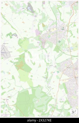 Road Map of Swindon, England Stock Photo - Alamy