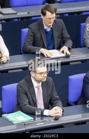 Marco Buschmann, FDP, aufgenommen waehrend einer Rede im Bundestag in ...