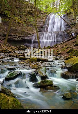 Sherman Waterfalls in Hamilton, Canada Stock Photo - Alamy