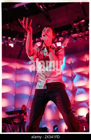 JARVIS COCKER, DIFFERENT CLASS TOUR, 1996: Jarvis Cocker of the band ...