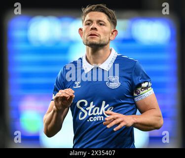 James Tarkowski of Everton during the Premier League match Everton vs ...