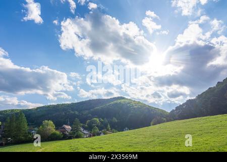 Alland: village and church Maria Raisenmarkt in Wienerwald, Vienna ...
