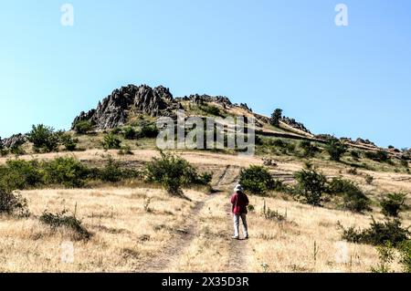 Ancient Megalithic Observatory "Kokino" in Macedonia. Observatory was ...