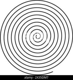 hypnosis icon isolated on white background, vector illustration Stock ...