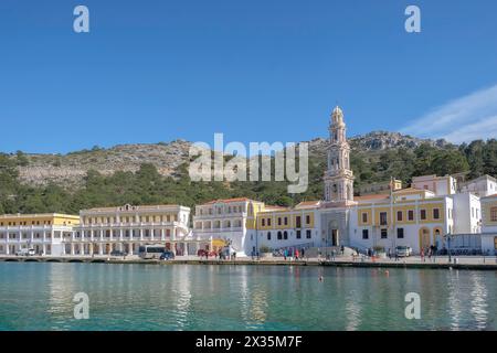 Panormitis monastery, Panormitis, Symi Island, Dodecanese Islands ...