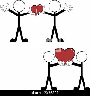 love pictograms valentine set pack collection in vector format Stock ...