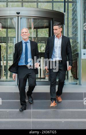 Photo of confident agent middle aged lady speak clients dispatch mic ...