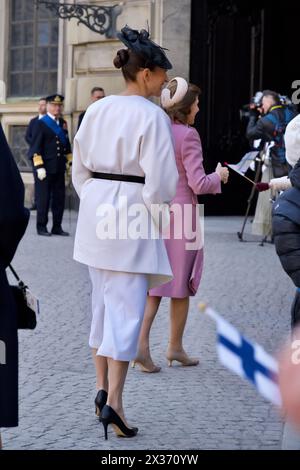 Finland's President Alexander Stubb and his wife Suzanne Innes-Stubb ...