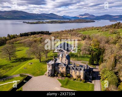 Boturich Castle, Balloch, Alexandria, Scotland, UK Stock Photo - Alamy