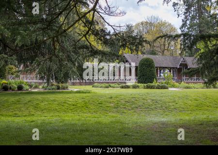 Early Spring Day AT Worth Park Crawley West Sussex UK Stock Photo - Alamy