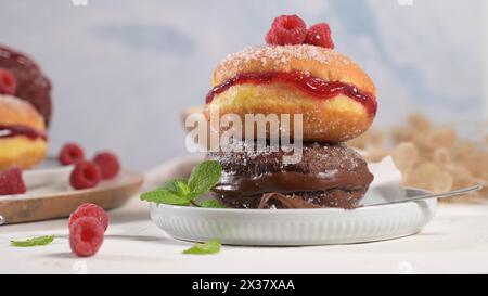 Bolas de Berlim, or "Berlin Balls". Portuguese fried dough with sugar ...