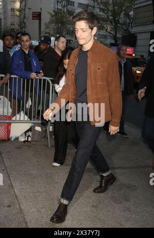 April 24, 2024 Mike Faist attend Challengers screening at AMC Lincoln ...