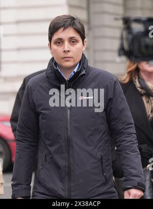 Pc Rachel Comotto leaves Westminster Magistrates' Court, London, who ...