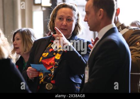Anne-Marie Trevelyan MP attends the Service of Commemoration and ...