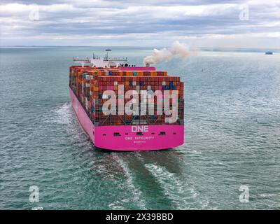 One Integrity is an Ultra-Large Container Carrier operated by Ocean ...