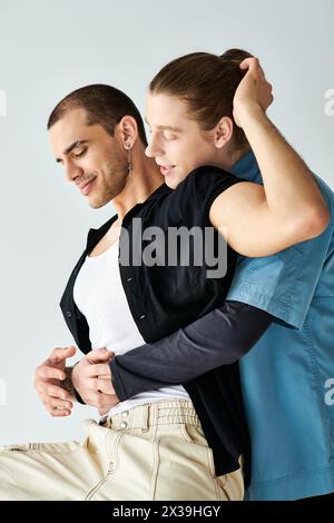 relationship between two gay men, living together as a gay couple ...