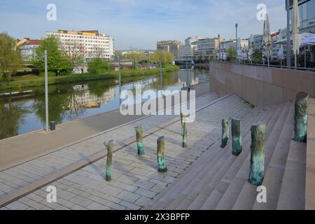 Memorial The Interrupted Forest by Ariel Auslender 2013, tree stumps ...