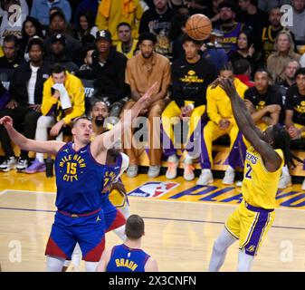 Los Angeles Lakers forward Jarred Vanderbilt (2) in the first half of ...