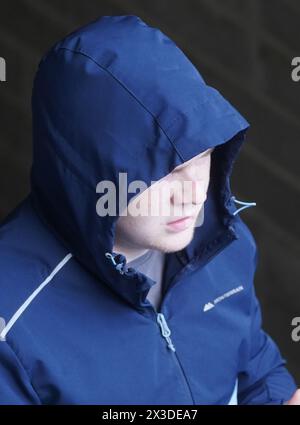 Conor Rafferty arrives at Blanchardstown District Court, he has been ...