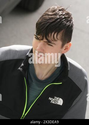 Conor Rafferty arrives at Blanchardstown District Court, he has been ...