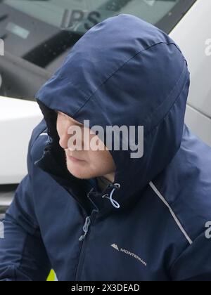 Conor Rafferty arrives at Blanchardstown District Court, he has been ...