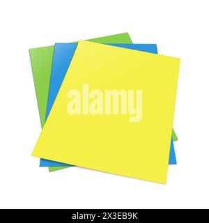 Three Reports blank template for presentation layouts and design. 3D ...