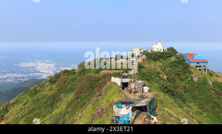 Beautiful View of Shree Ambaji Mandir, Girnar, Jain Tirth, Girnar ...