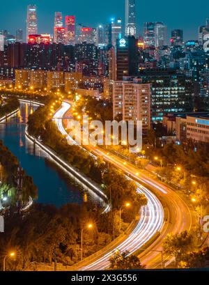 Beijing guomao area landscape Stock Photo - Alamy