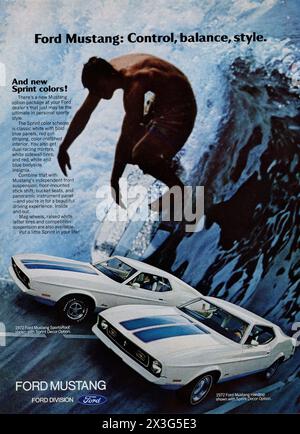Vintage "Playboy" Magazine July 1972 issue advert, USA Stock Photo - Alamy