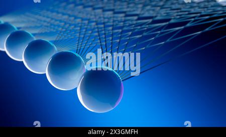 Artificial intelligence neural network layers, conceptual illustration Stock Photo - Alamy