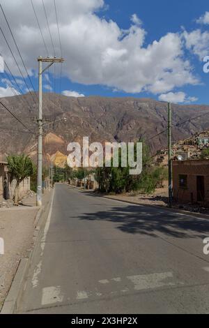 A Colourful Street In The Town of Humahuaca, Jujuy Province, Argentina ...