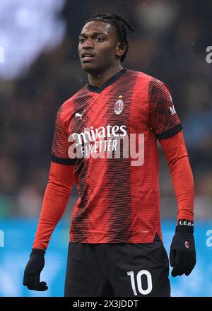 Rafael Leao of Ac Milan looks on during the Serie A match beetween Ac ...