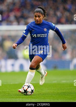 Chelsea's Catarina Macario during the UEFA Women's Champions League ...