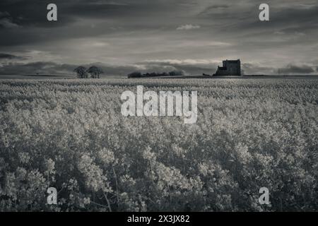 inchdrewer castle banff Scotland Stock Photo - Alamy